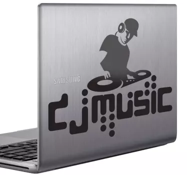 Stickers DJ pour les amoureux de disco - TenStickers