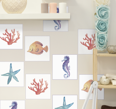 Stickers Poissons: Déco Marine pour Originalité - TenStickers